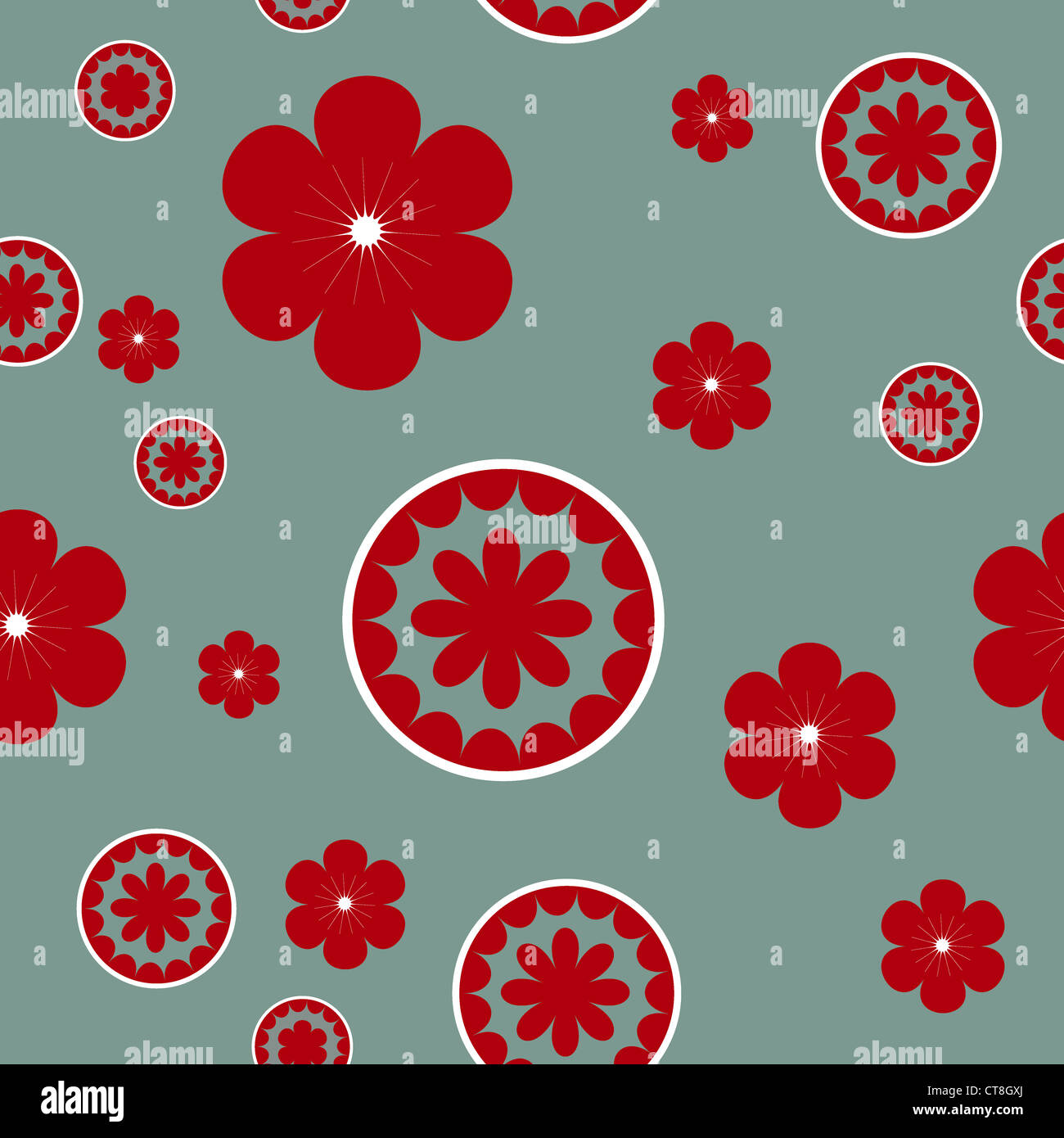 seamless retro background Stock Photo - Alamy