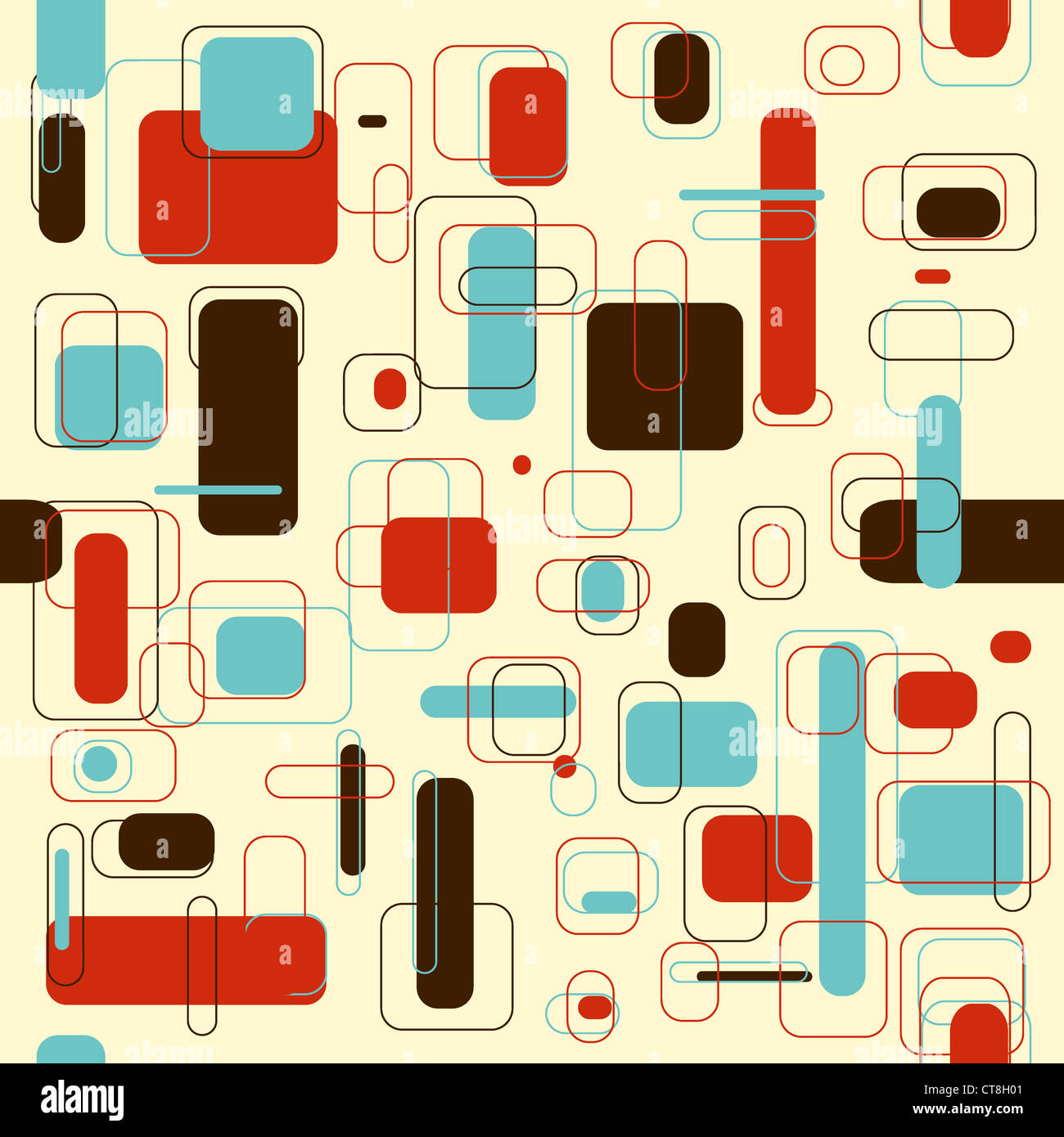 seamless retro background Stock Photo - Alamy