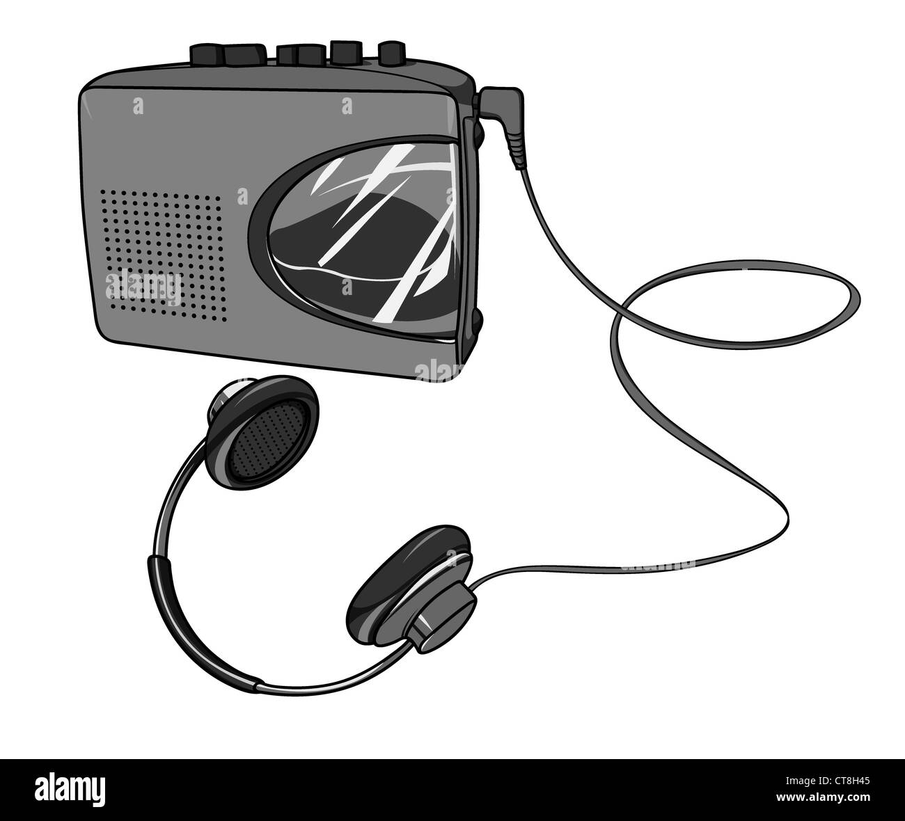 Walkman Black and White Stock Photos & Images - Alamy