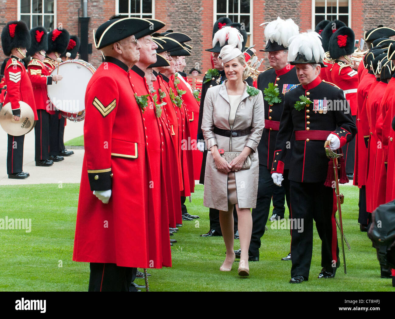The annual 'Founders Day' parade at the Royal Hospital in Chelsea ...