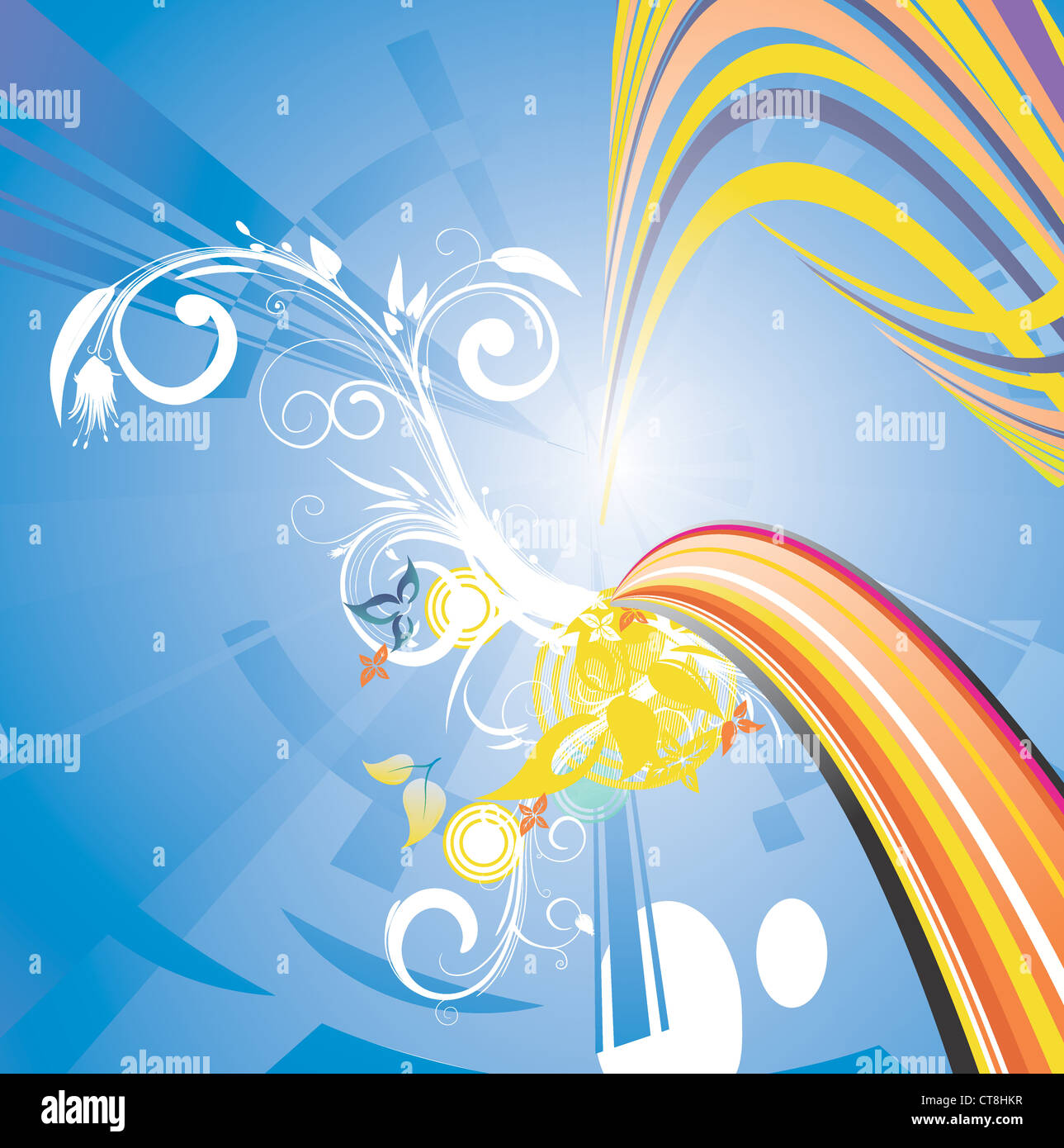 beautiful abstract illustration Stock Photo - Alamy