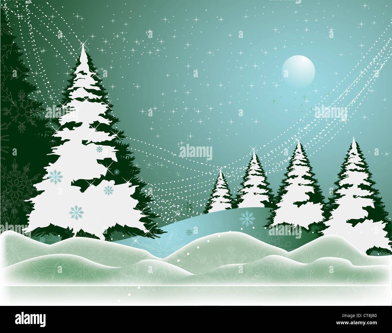 vector christmas background Stock Photo - Alamy