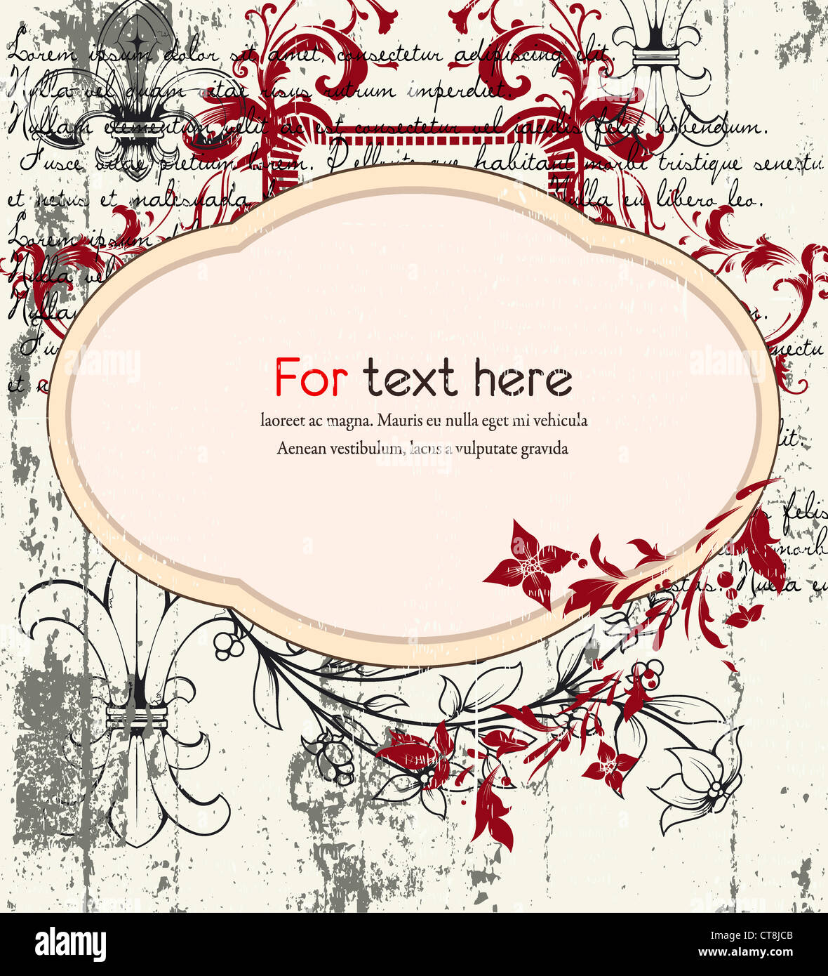 vintage background vector illustration Stock Photo - Alamy