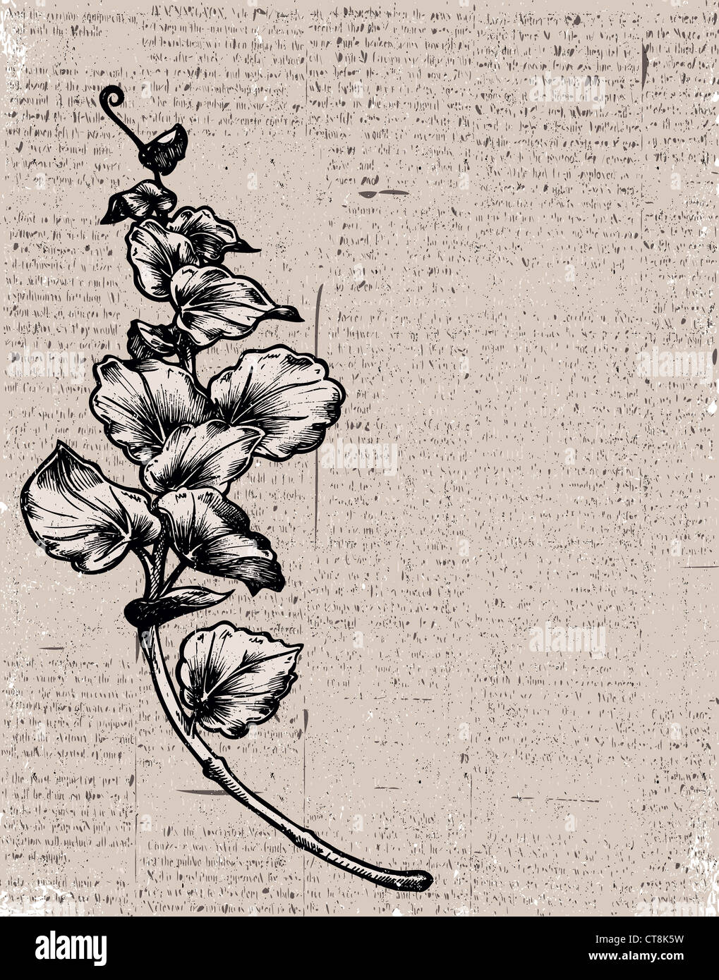 vintage background vector illustration Stock Photo - Alamy