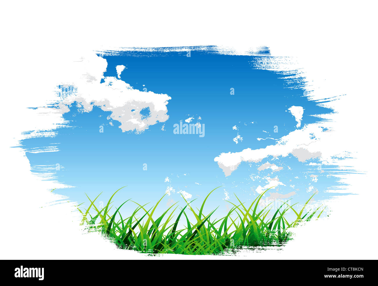 spring background vector illustration Stock Photo - Alamy