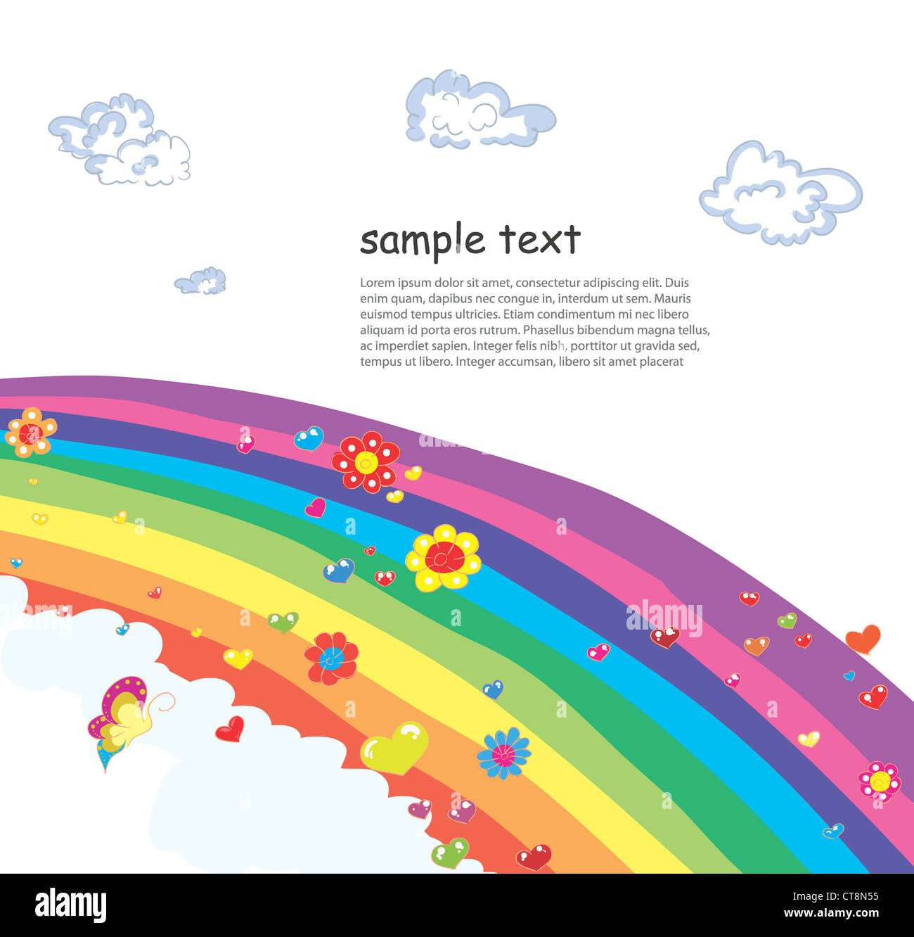 cartoon background vector background Stock Photo - Alamy