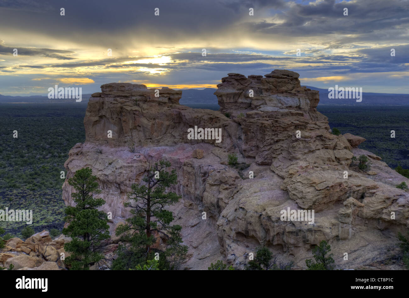 Sandstone Bluffs, El Malpais National Monument, Cibola county, New ...