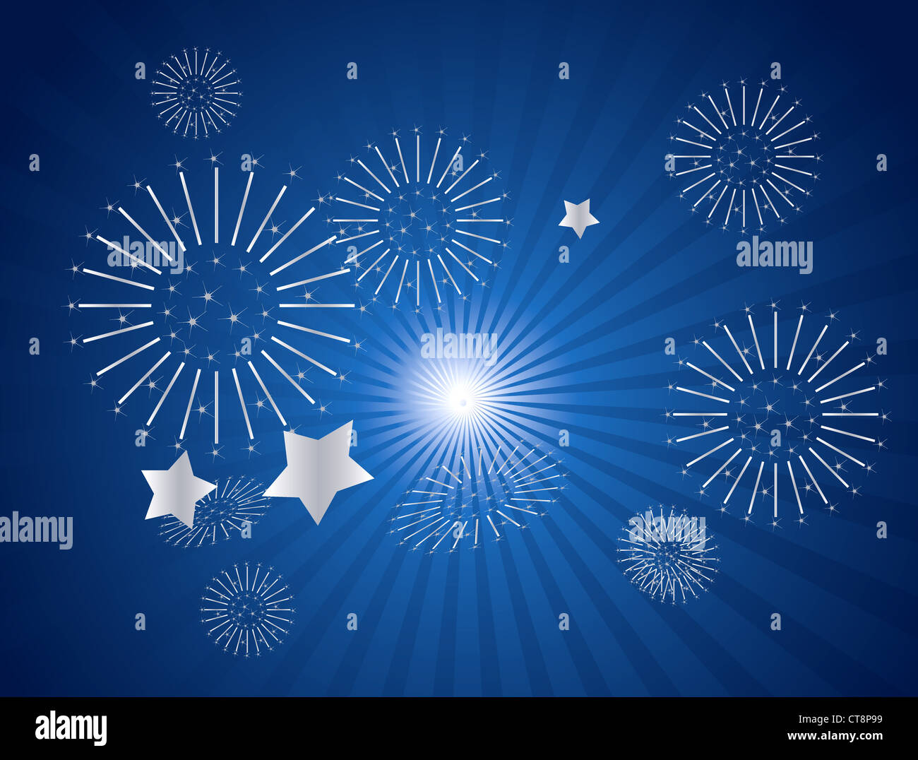 vector new year greeting card Stock Photo - Alamy