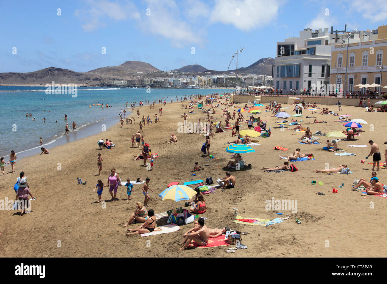 Gran canaria beach people hi-res stock photography and images - Alamy