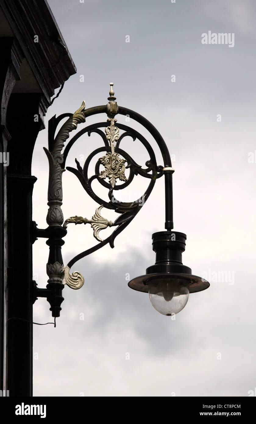 Victorian Lamp on the Octagon Concert Hall in Buxtons Pavilion Gardens ...