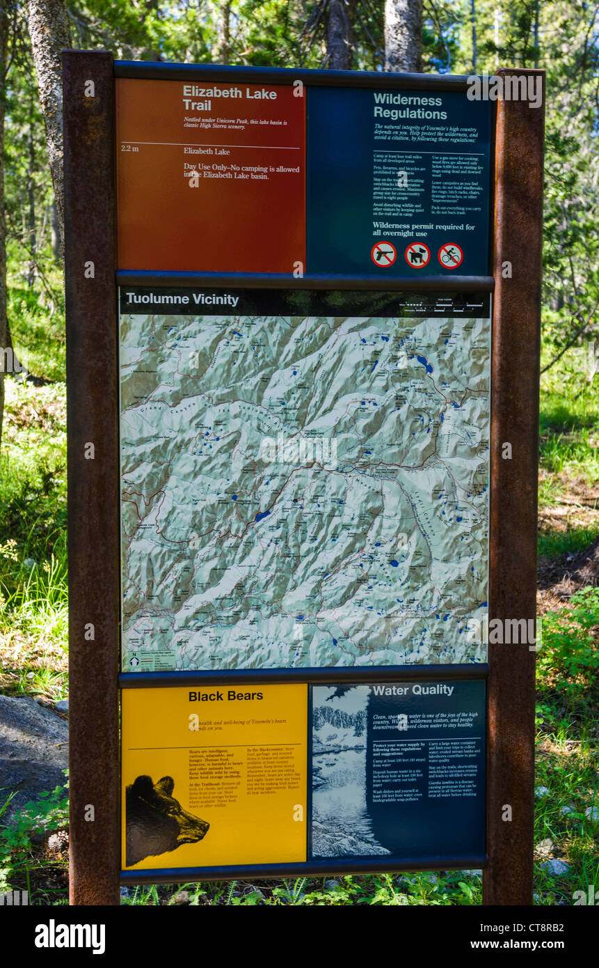Us national parks map hi-res stock photography and images - Alamy