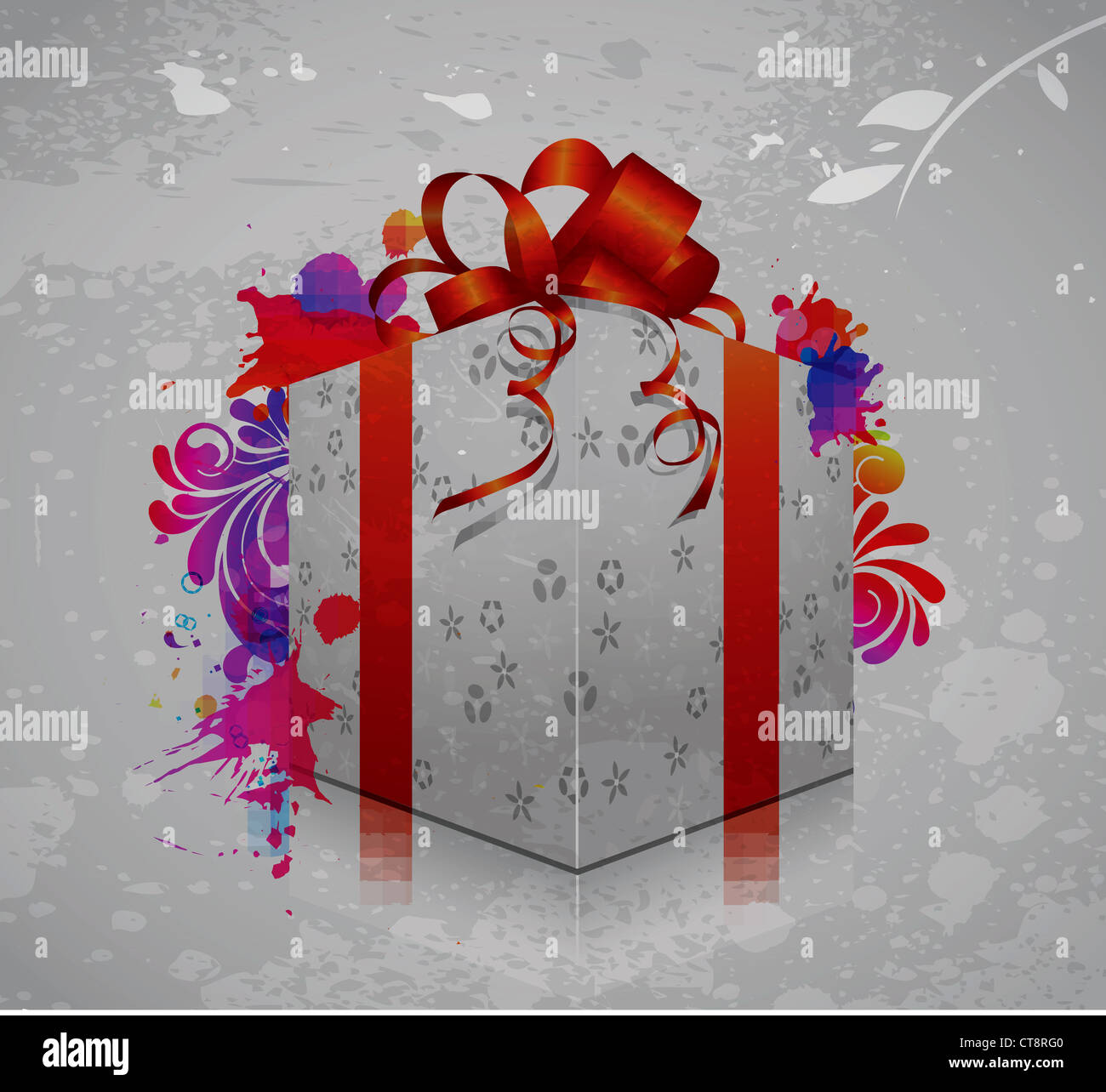 gift box vector illustration Stock Photo - Alamy