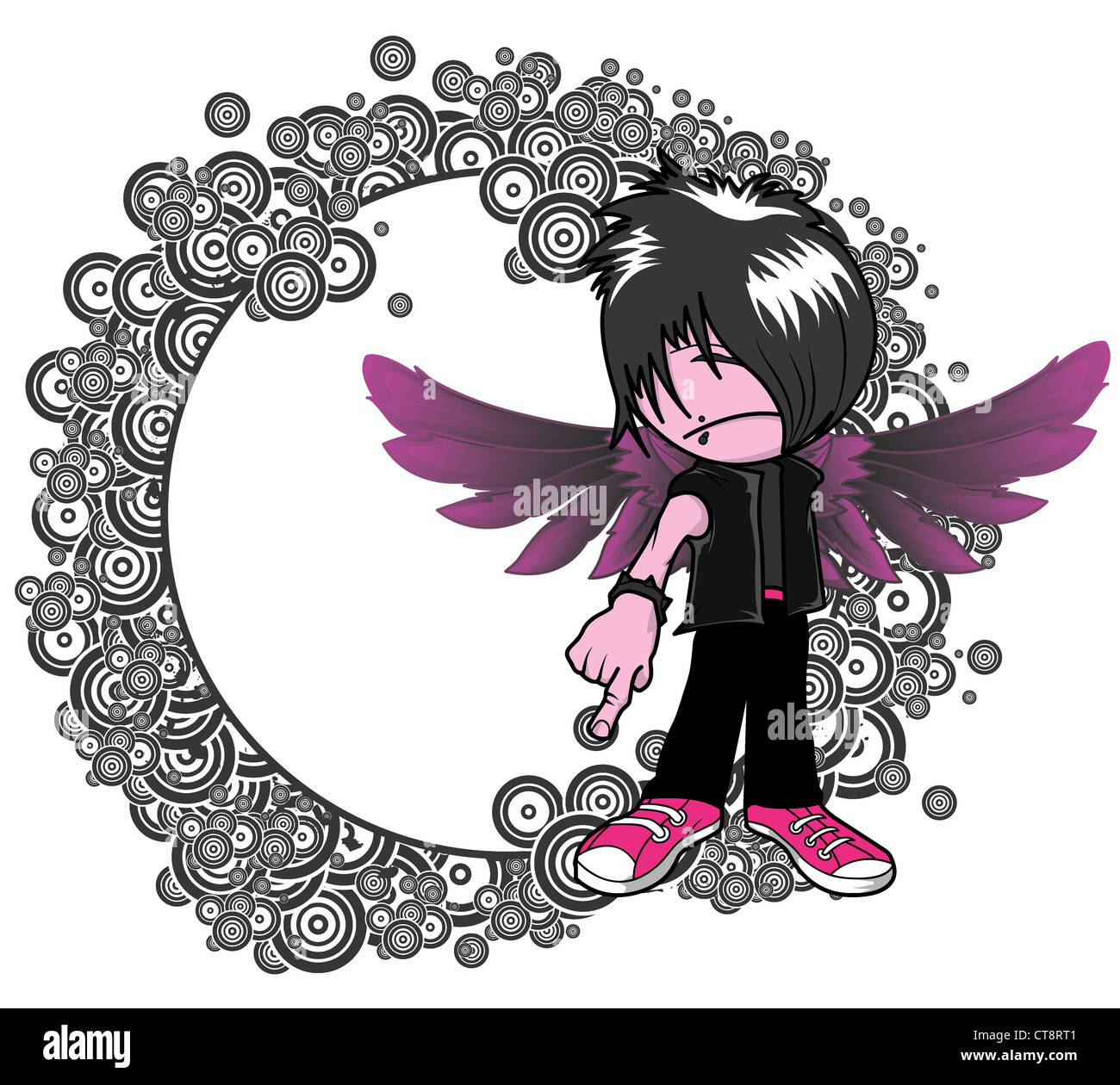 Emo kid Cut Out Stock Images & Pictures - Alamy