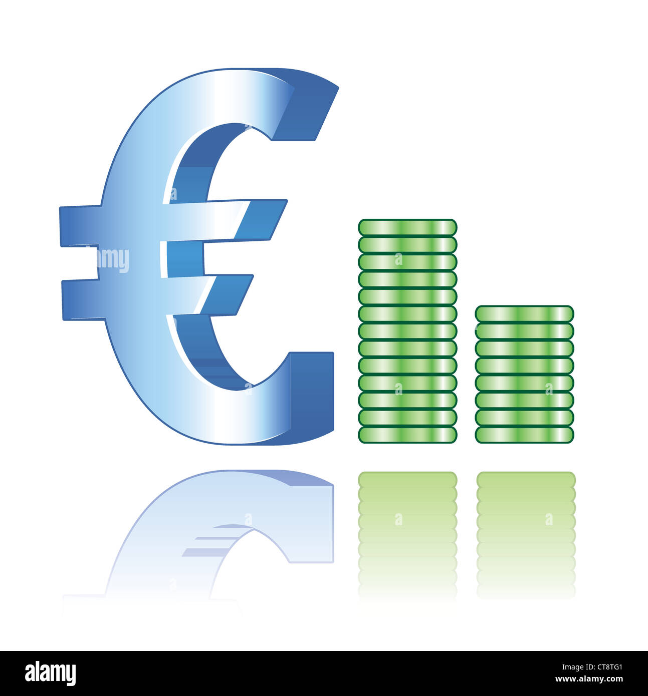 vector euro icon Stock Photo - Alamy