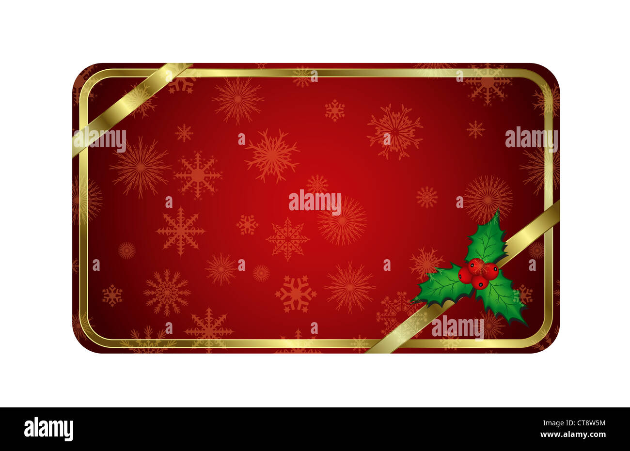 vector christmas gold banner Stock Photo - Alamy