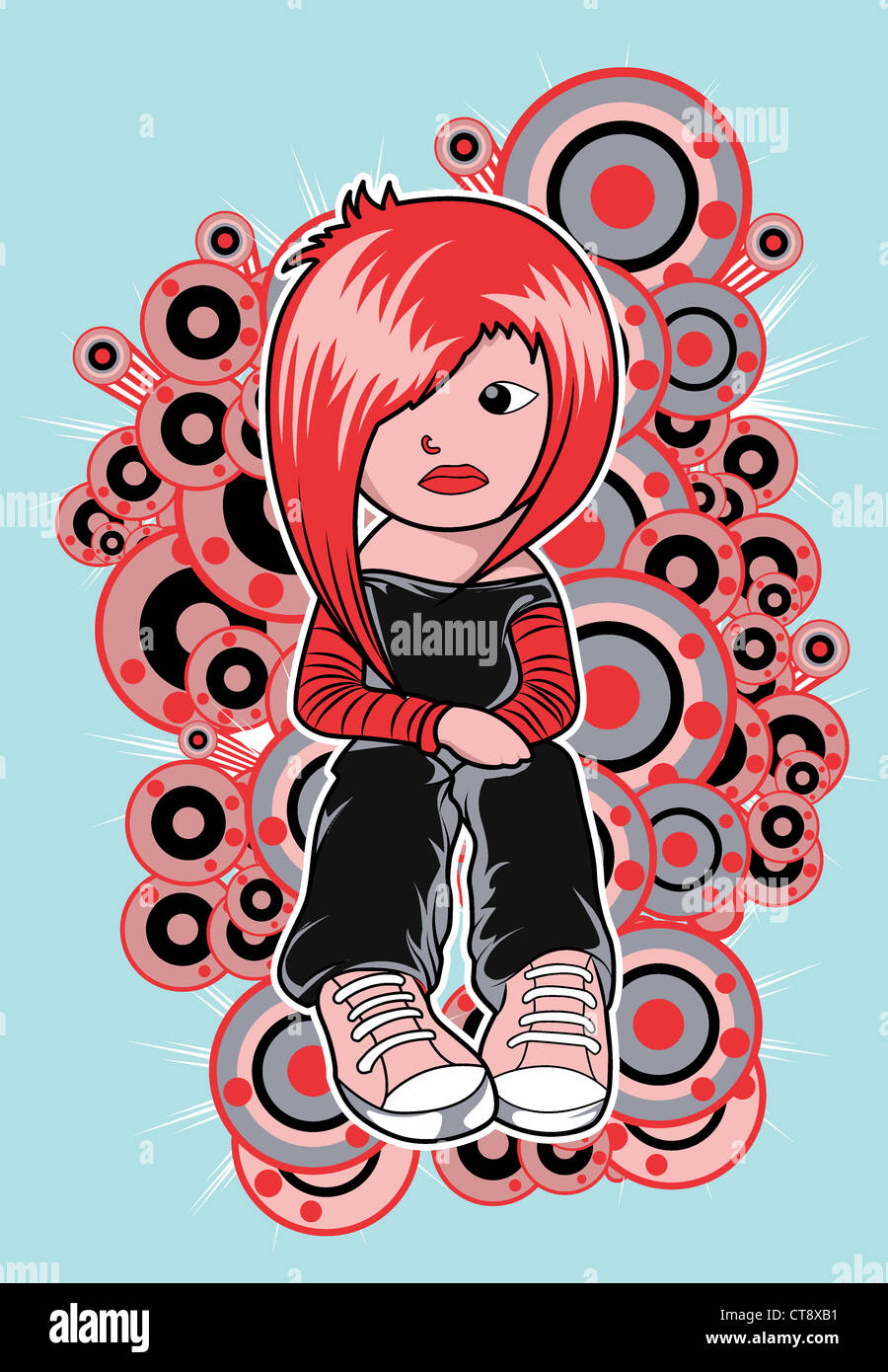 t-shirt vector design - color separation on layers - ready to print on ...