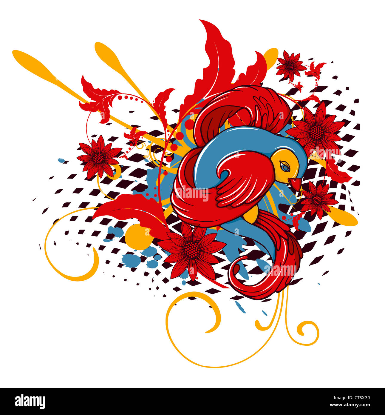 t-shirt vector design - color separation on layers - ready to print on ...