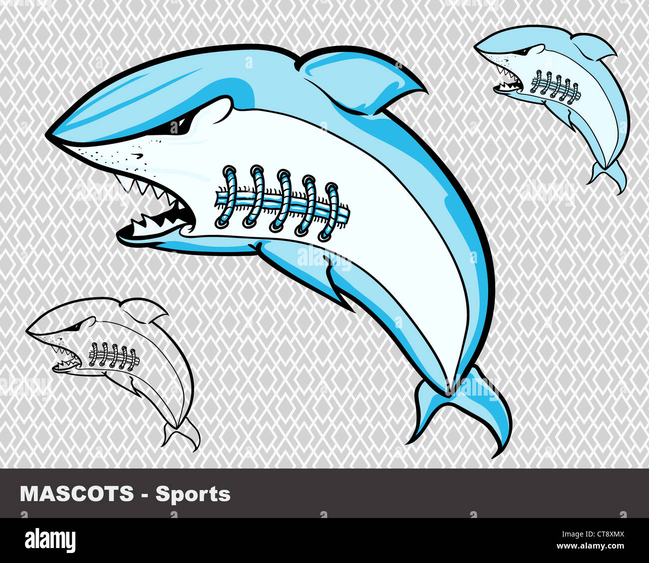 vector sport mascot Stock Photo - Alamy
