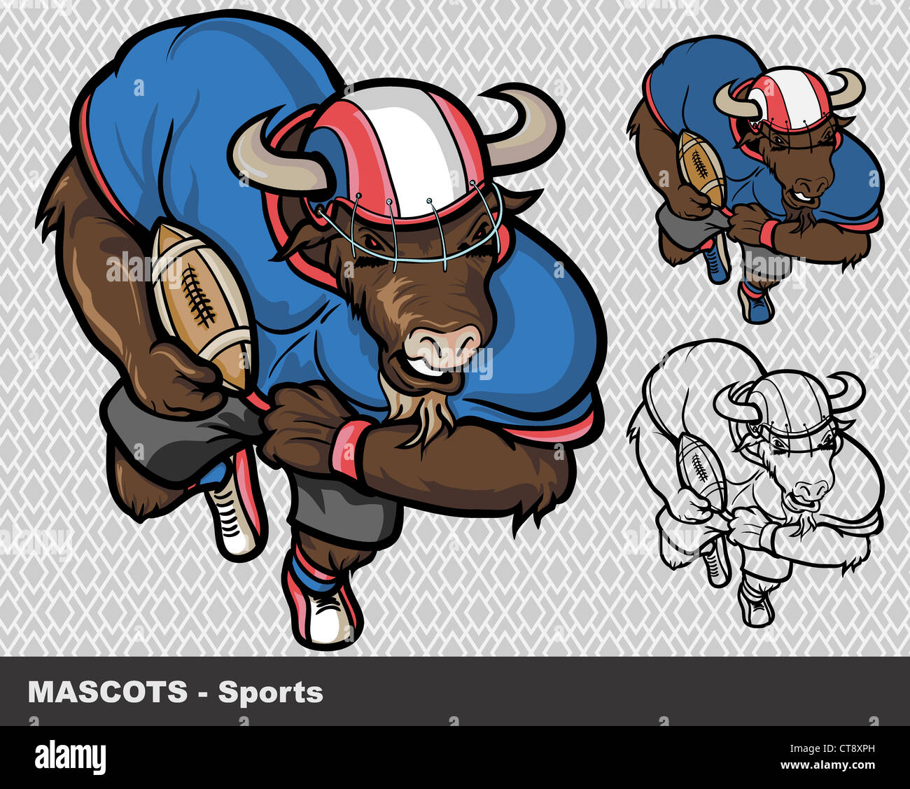 vector sport mascot Stock Photo - Alamy