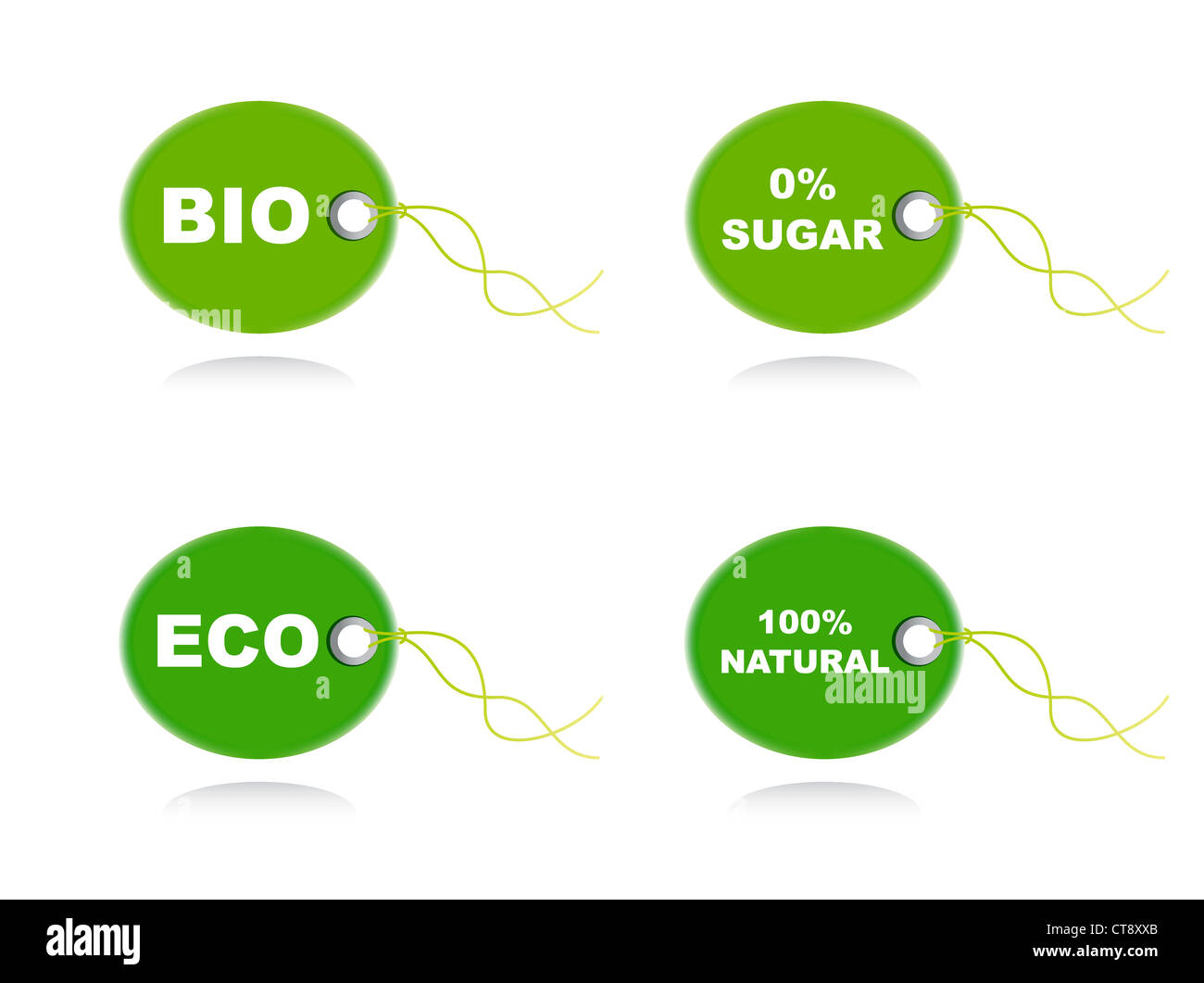 vector environmental tags Stock Photo - Alamy