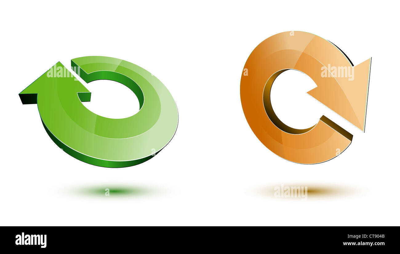 vector 3d arrows Stock Photo - Alamy