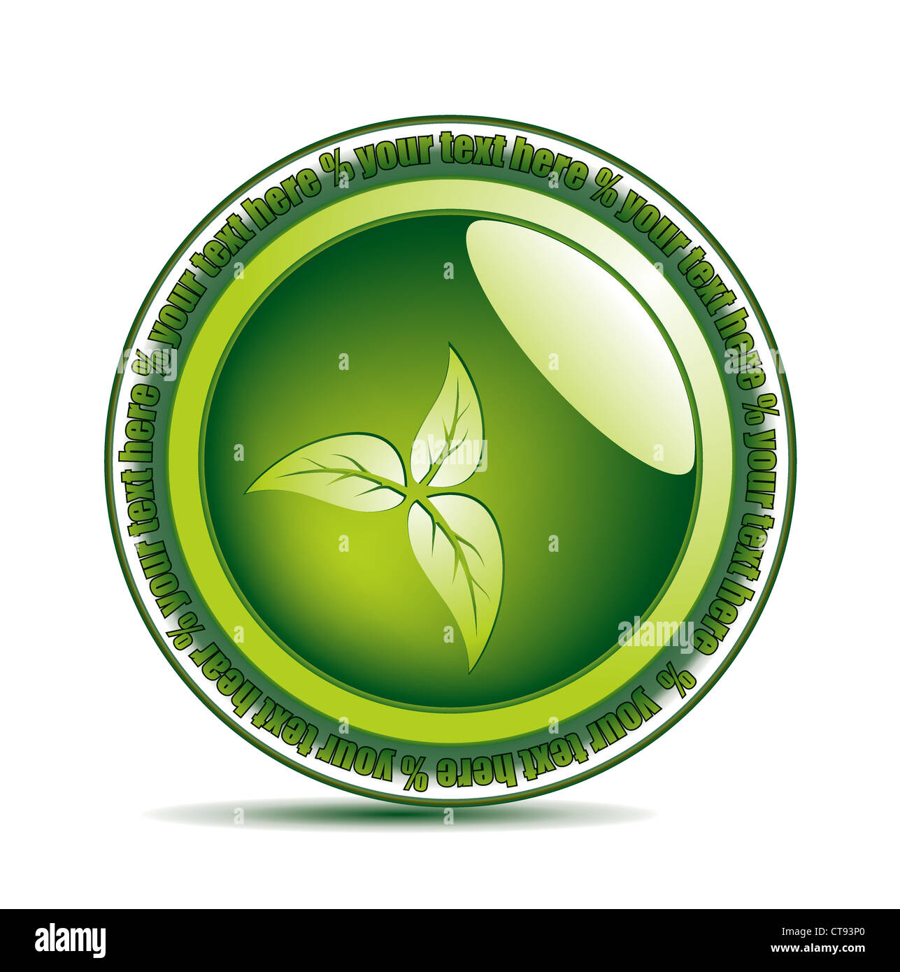 abstract glossy button with beautiful colours and shade Stock Photo - Alamy