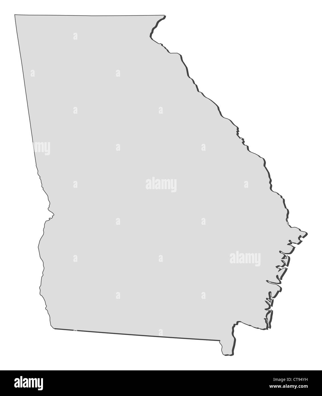 Georgia state united states america Black and White Stock Photos ...