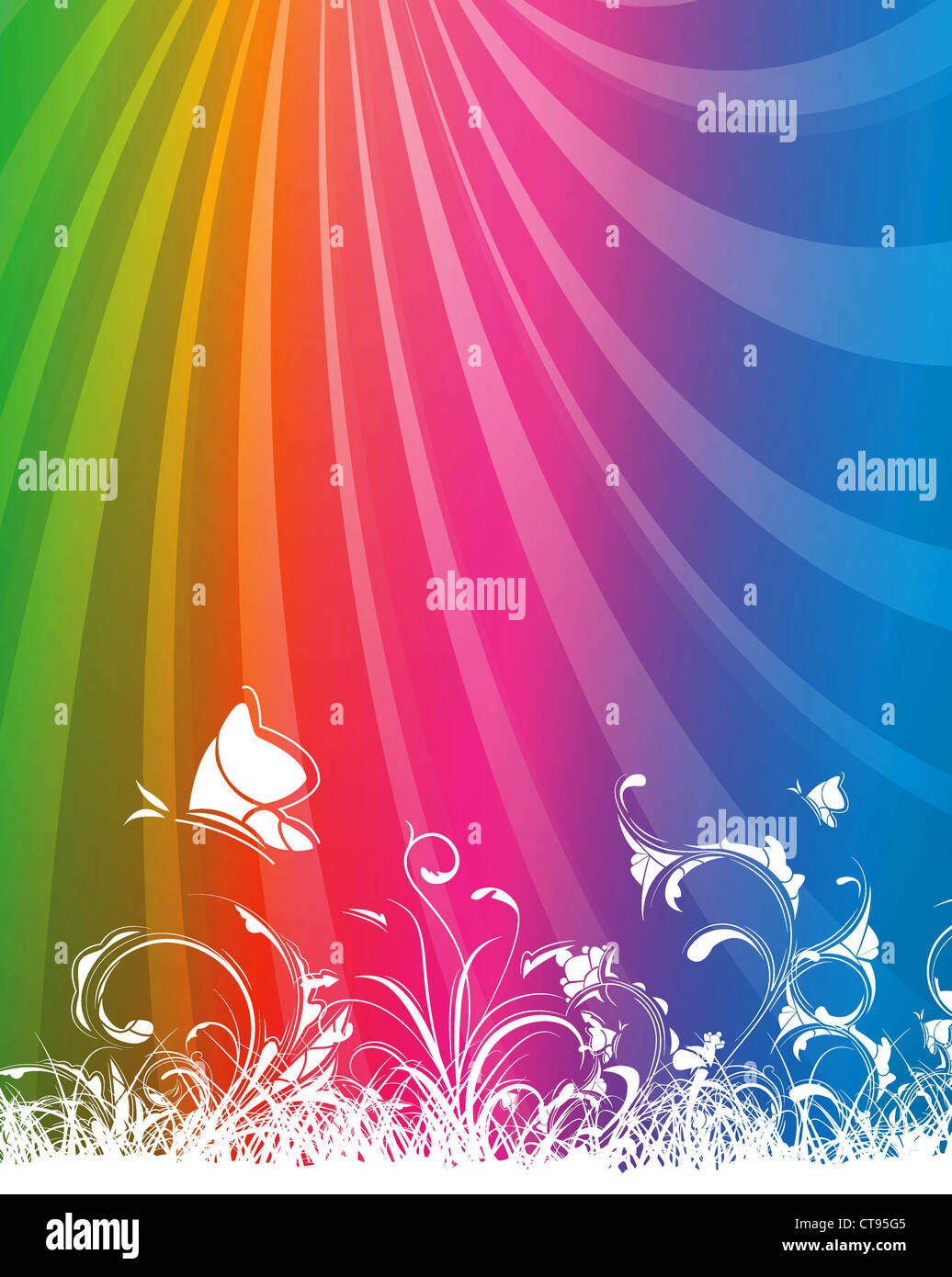 vector abstract background with rays Stock Photo - Alamy