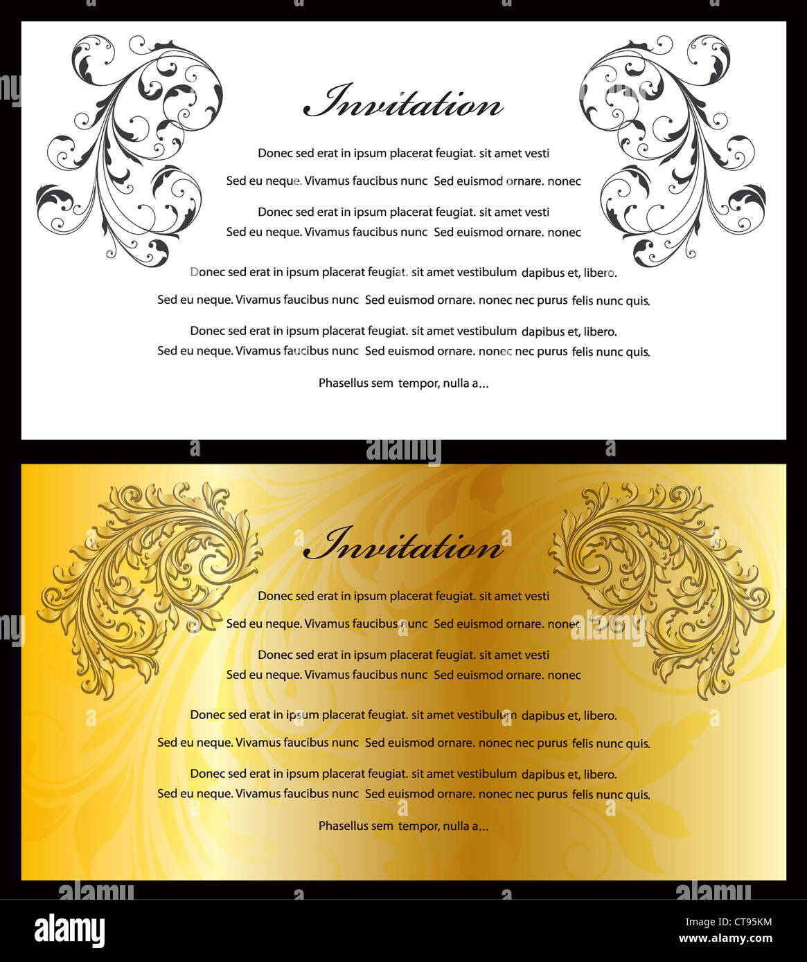 vector vintage banners set Stock Photo - Alamy vector vintage banners set Stock Photo - Alamy