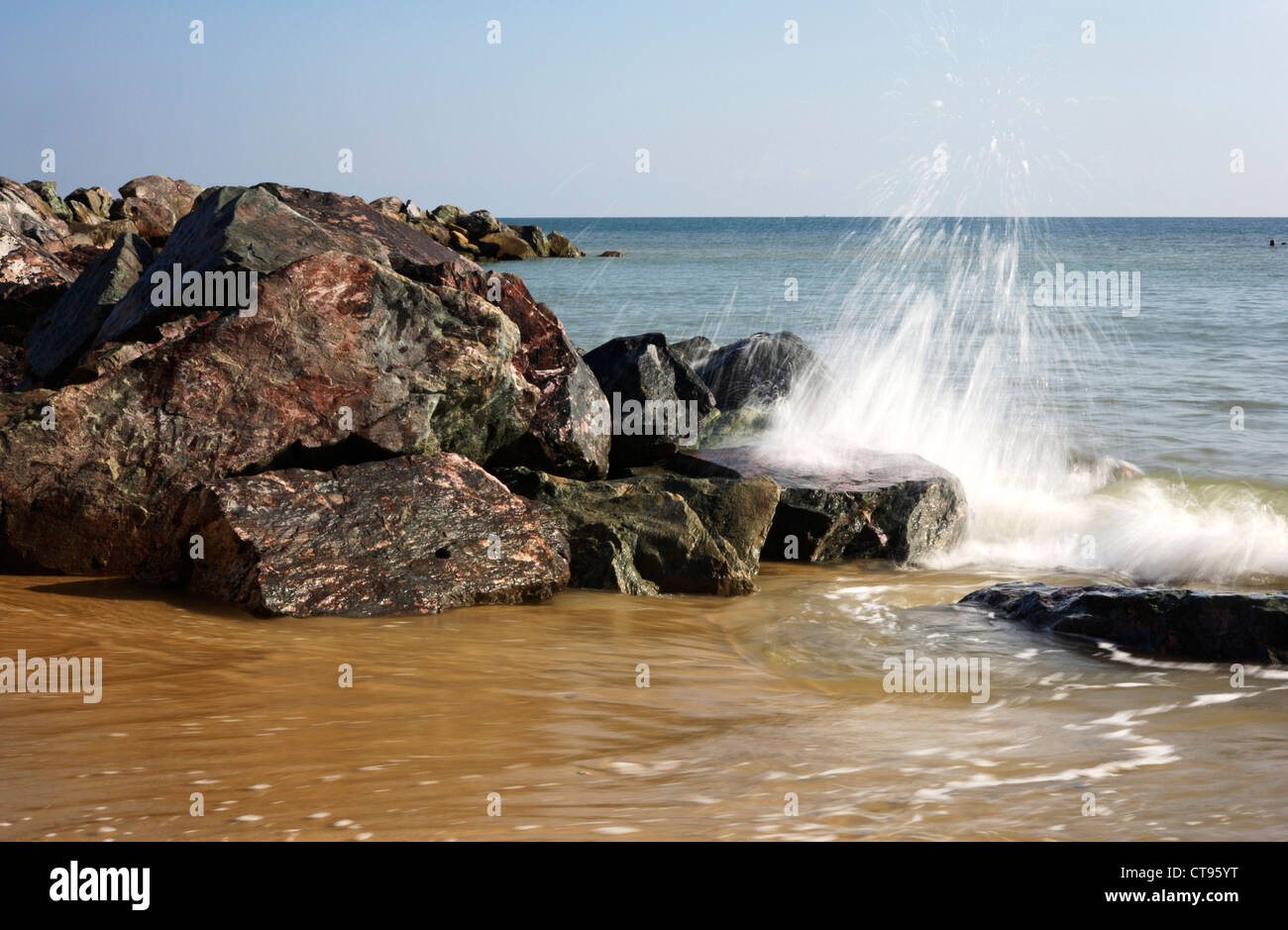 Rock Armour For Sea Defences Stock Photos & Rock Armour For Sea ...
