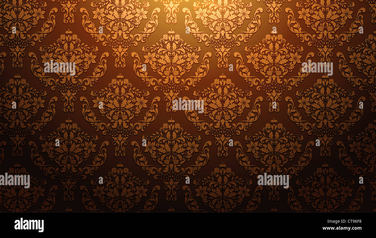 Damask wallpaper hi-res stock photography and images - Alamy