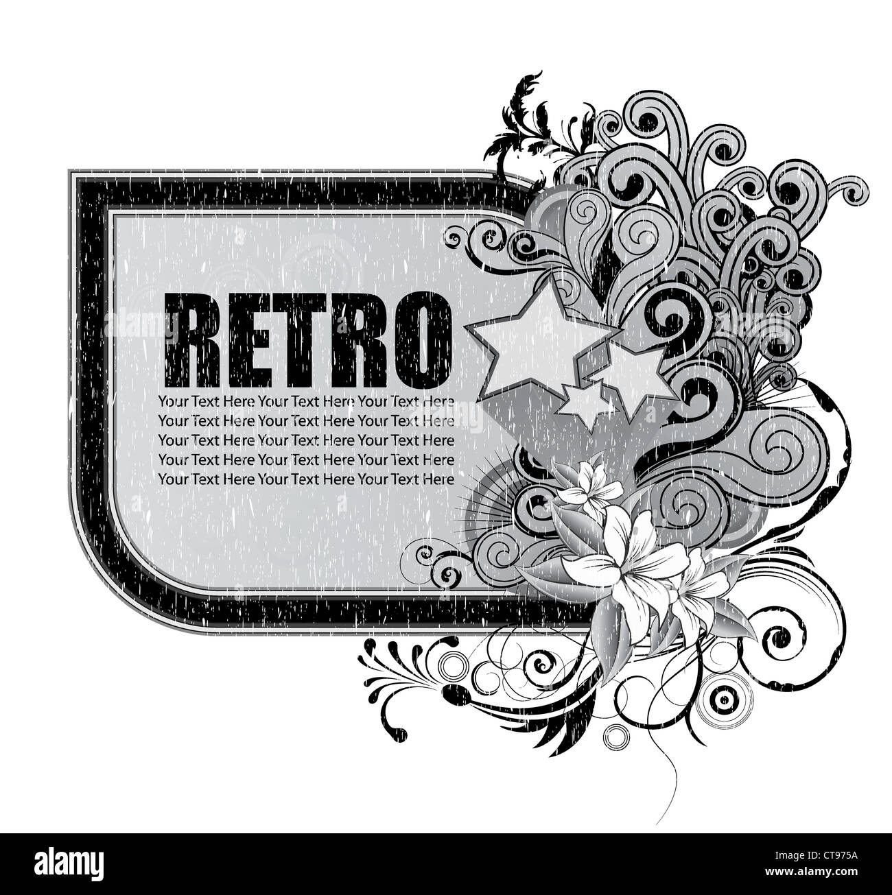 Retro illustration Cut Out Stock Images & Pictures - Alamy