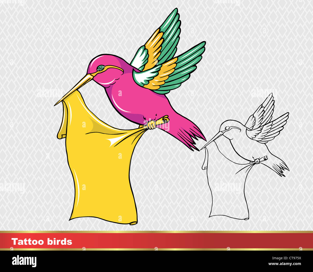 vector abstract bird Stock Photo - Alamy