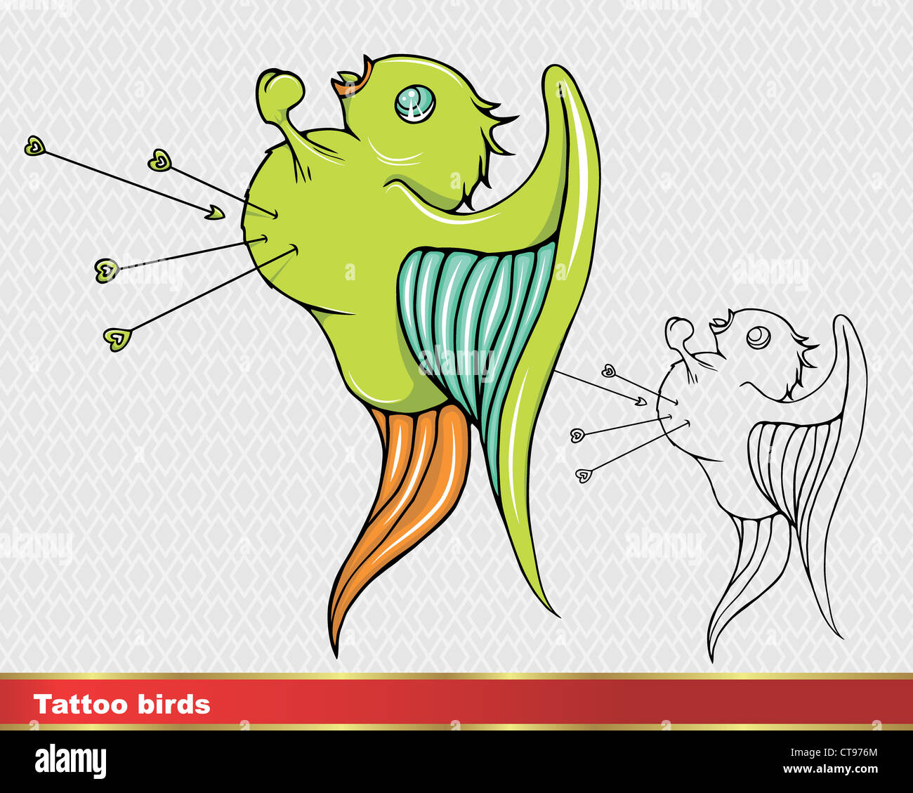 vector abstract bird Stock Photo - Alamy