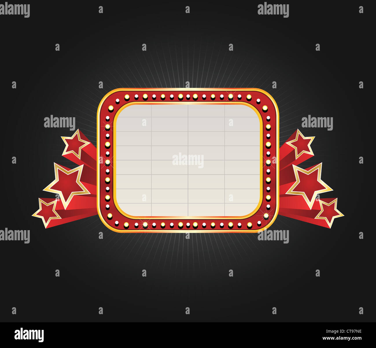 vector neon sign Stock Photo - Alamy