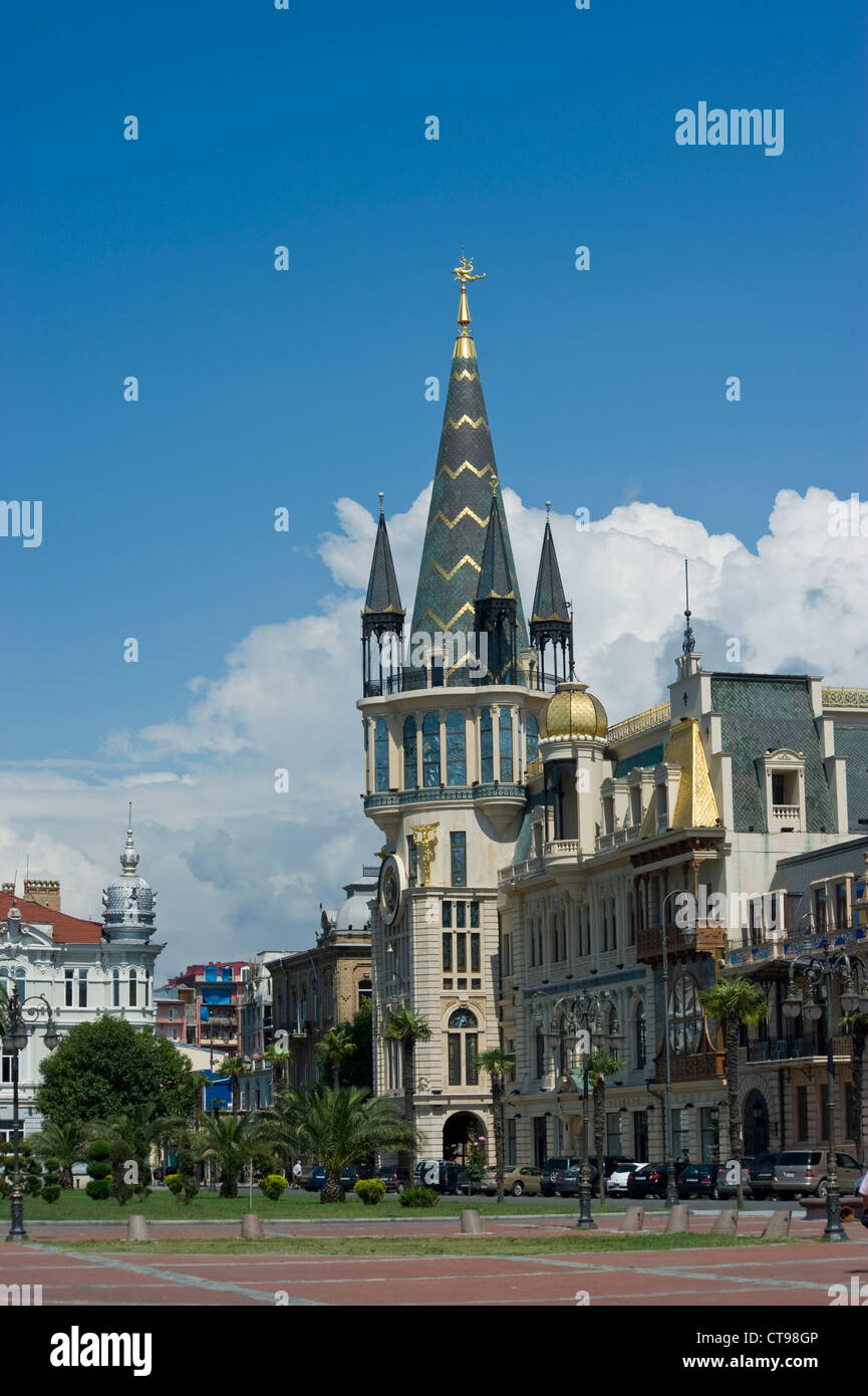 Europe Square In Batumi, Georgia Stock Photo - Alamy