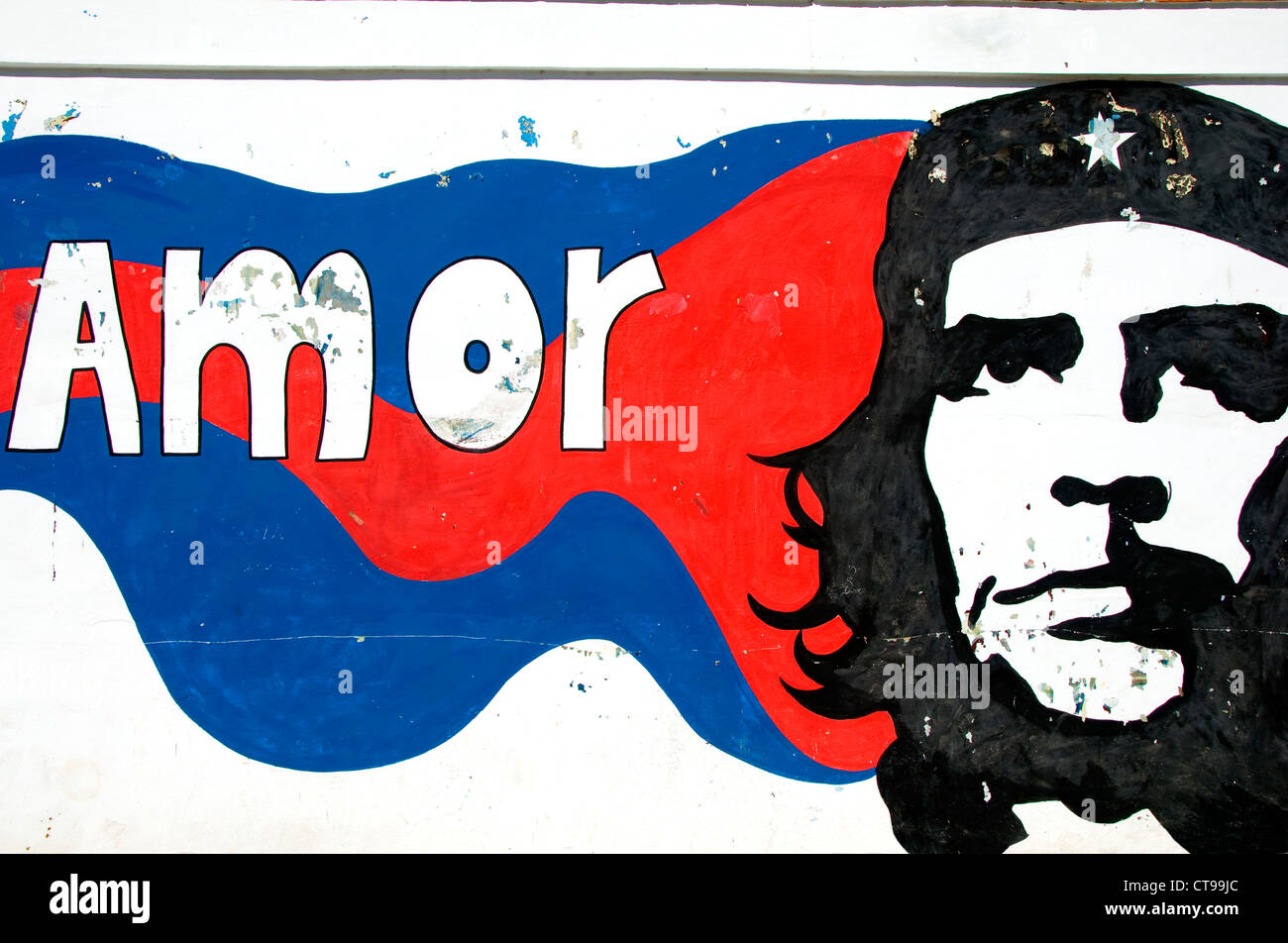 Che Guevara mural, La Havana, Cuba Stock Photo - Alamy
