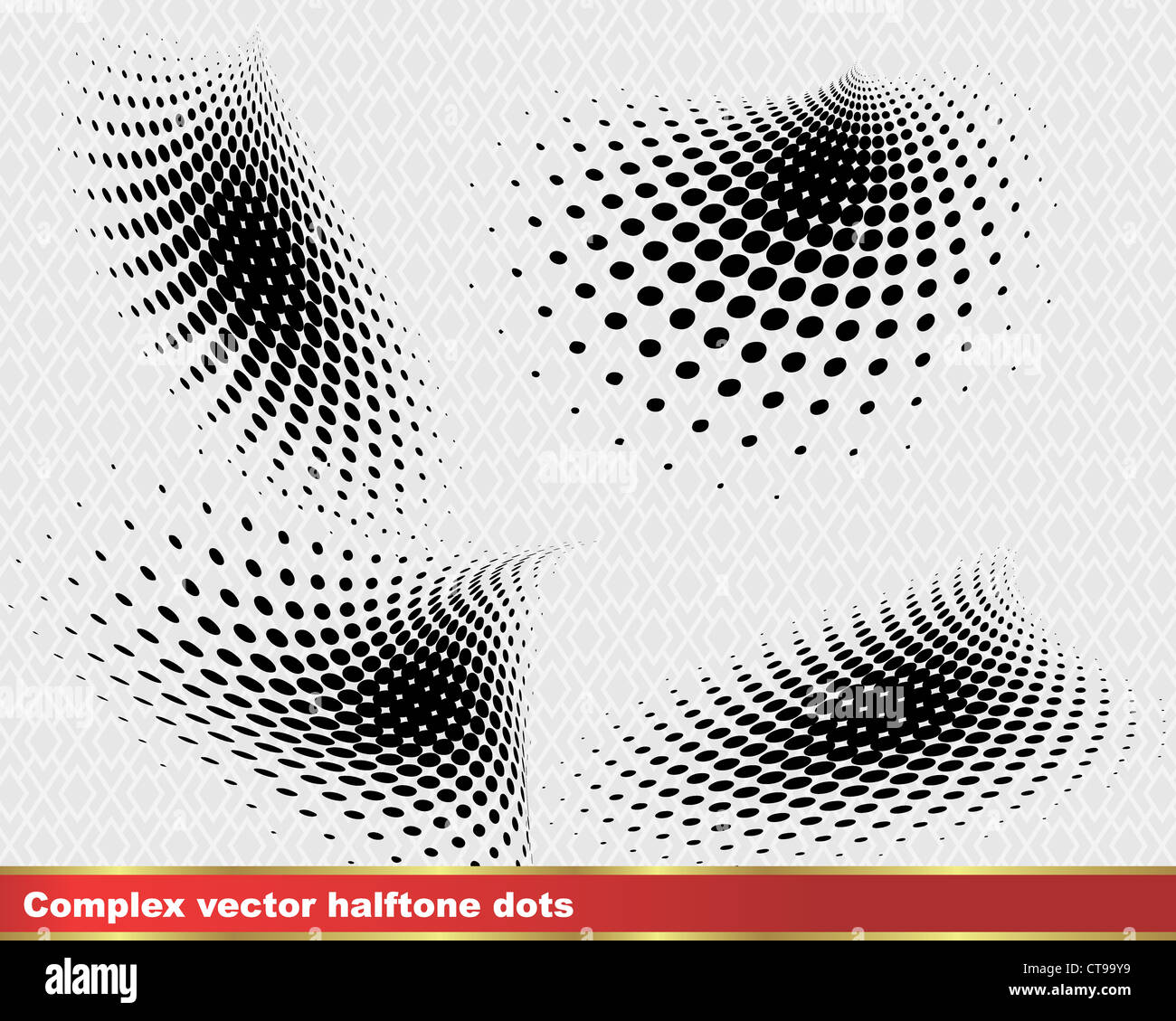 vector halftone set Stock Photo - Alamy