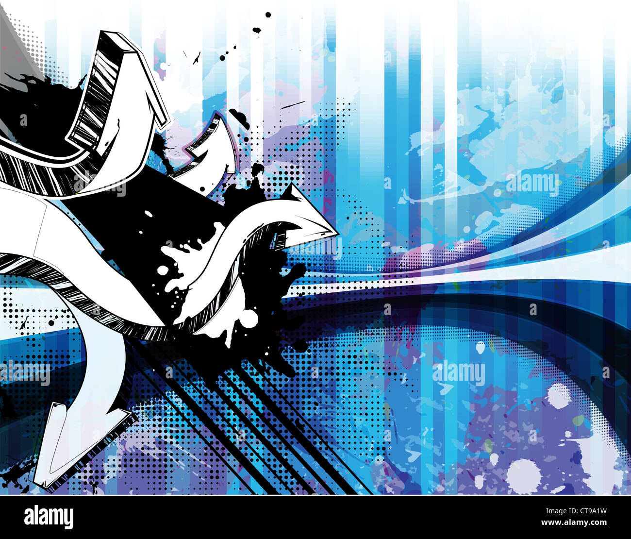 grunge background vector illustration Stock Photo - Alamy