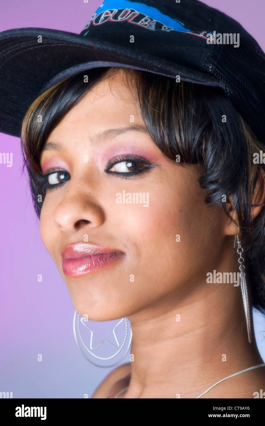 black african model portrait Stock Photo - Alamy