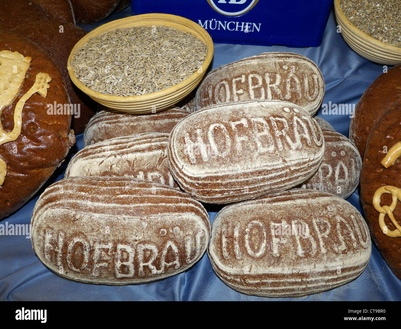 Germany Bavarian bread Stock Photo - Alamy
