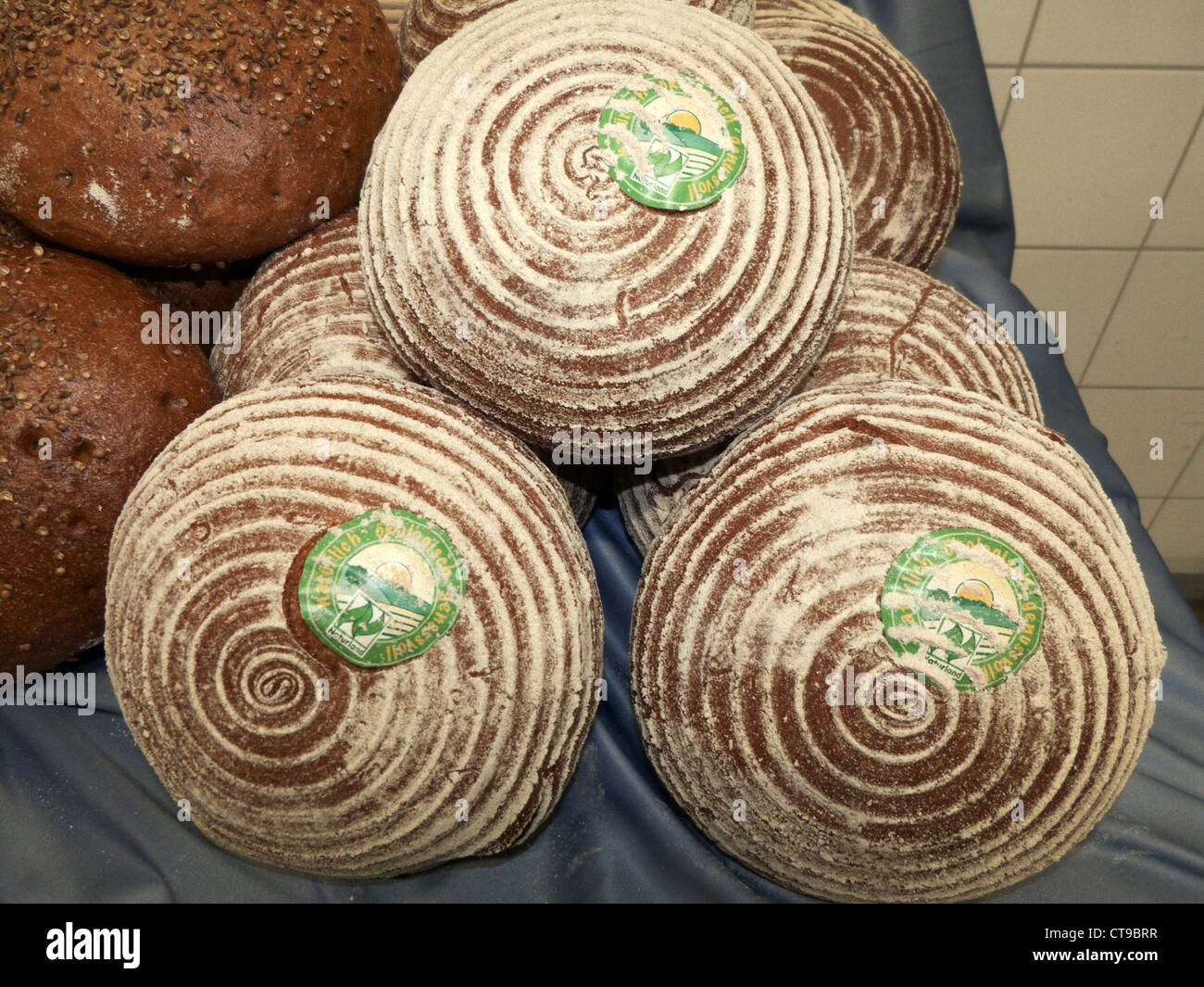 Germany Bavarian bread Stock Photo - Alamy