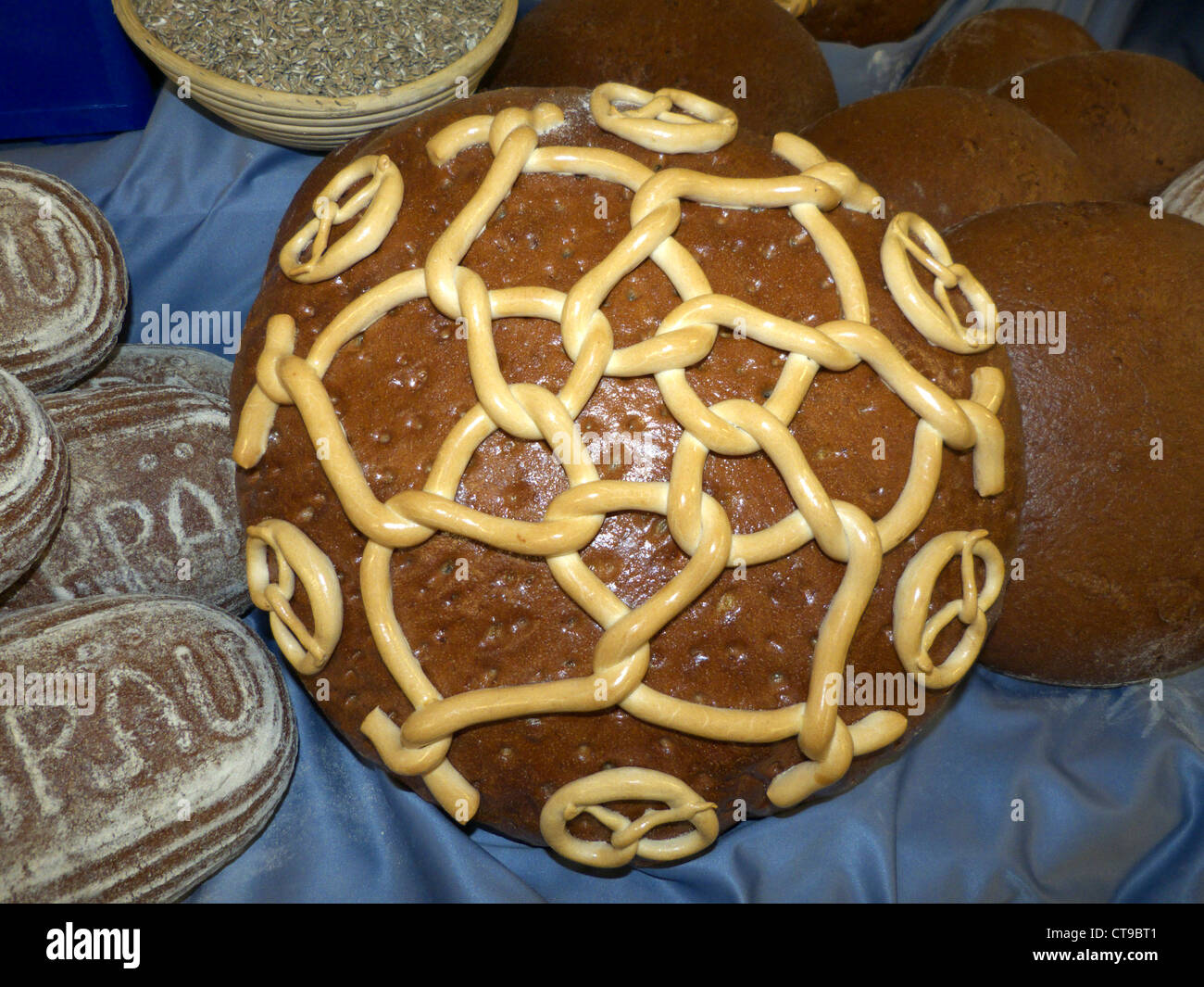 Germany Bavarian bread Stock Photo - Alamy