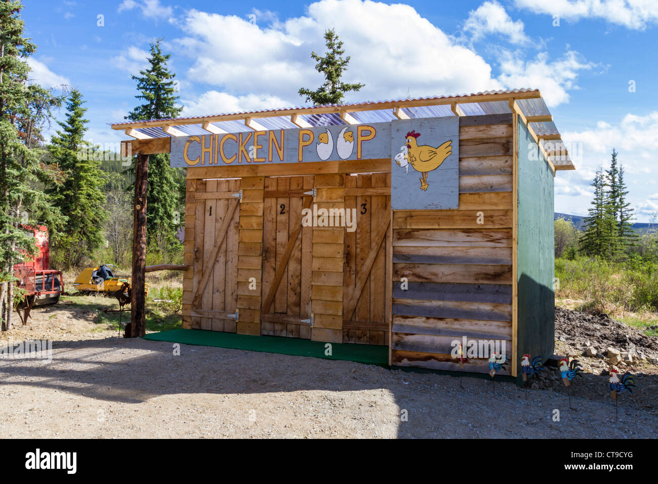 Chicken, Alaska, is an historic gold mining and tourism based small ...