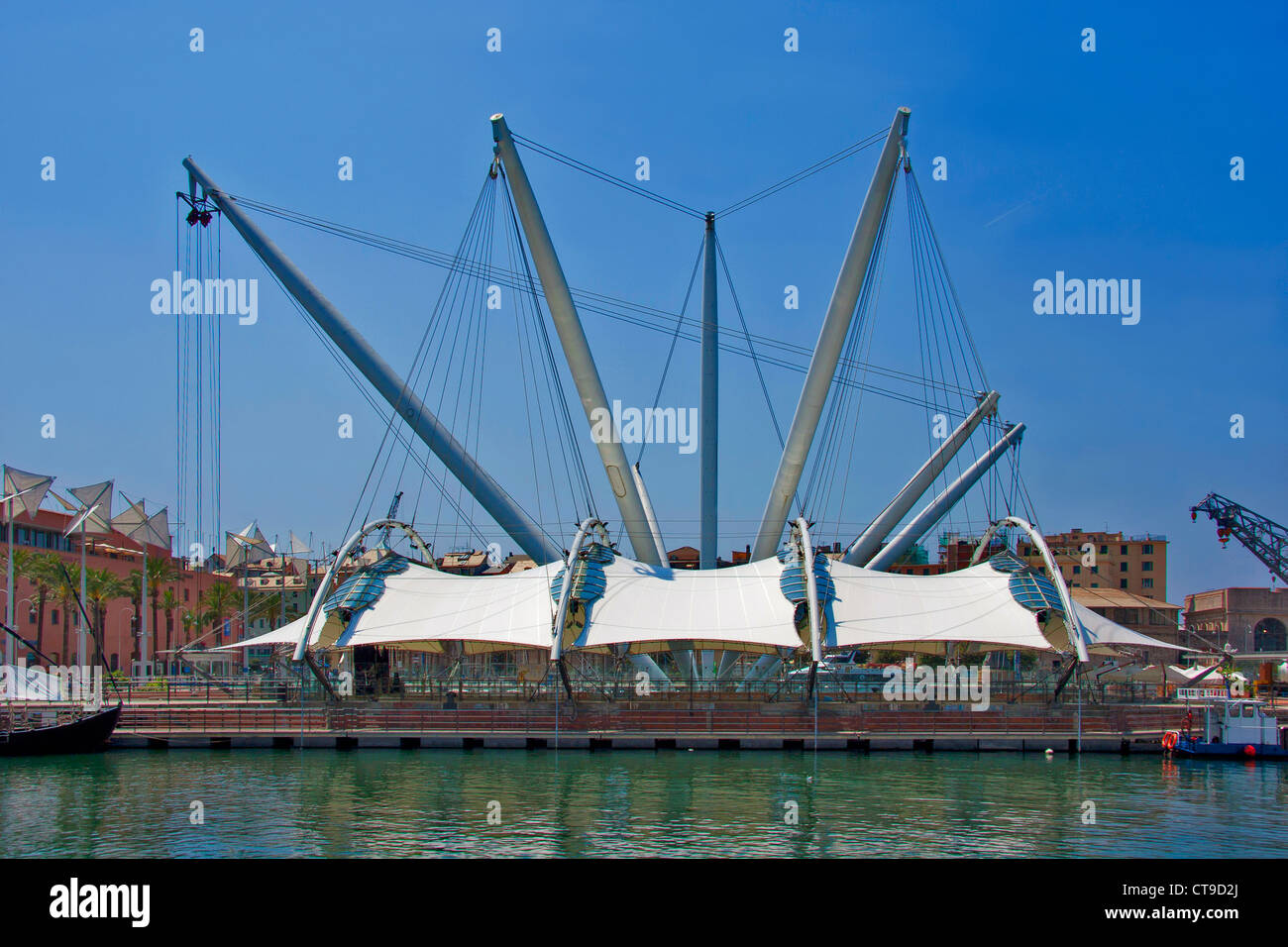 Old Port of Genoa Stock Photo - Alamy