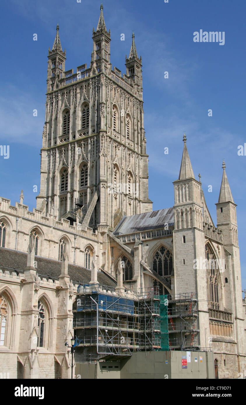 Gloucester cathedral tower hi-res stock photography and images - Alamy