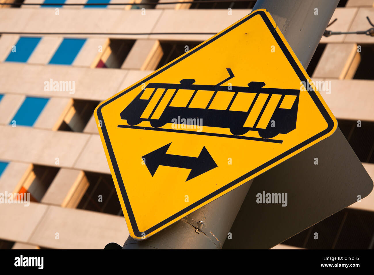 Tramway sign hi-res stock photography and images - Alamy