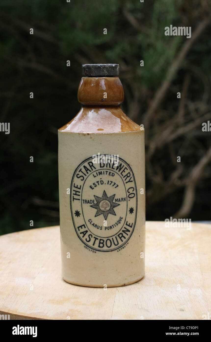 Old beer bottle Stock Photo - Alamy