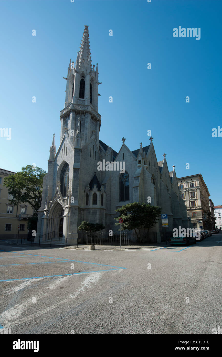 The Lutheran church in Trieste Stock Photo - Alamy