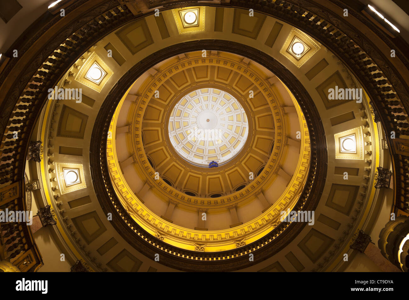Interior Colorado State Capitol Building High Resolution Stock ...